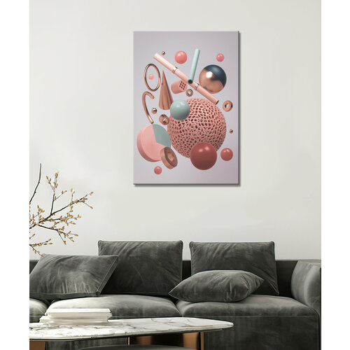 Картина/Картина на холсте для интерьера/Картина на стену/Картина для кухни/ - 3D иллюстрация (25) 40х60
