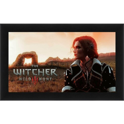 Плакат, постер на бумаге The Witcher (Ведьмак), Трисс Меригольд из Марибора. Размер 21 на 30 см