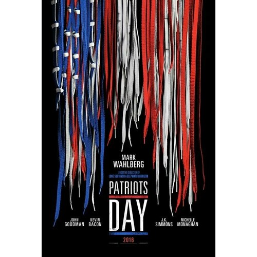 Плакат, постер на бумаге День патриота (Patriots Day), Питер Берг. Размер 21 х 30 см