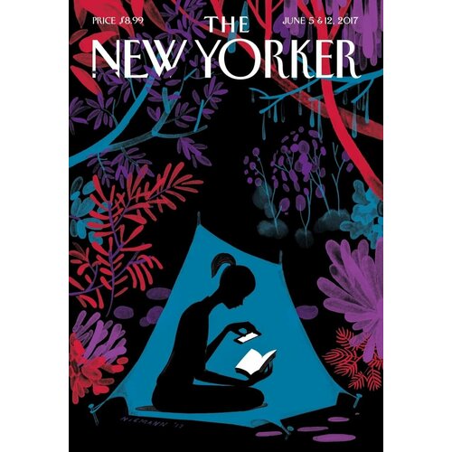 Плакат, постер на бумаге The New Yorker (June 5, 2017). Размер 60 х 84 см