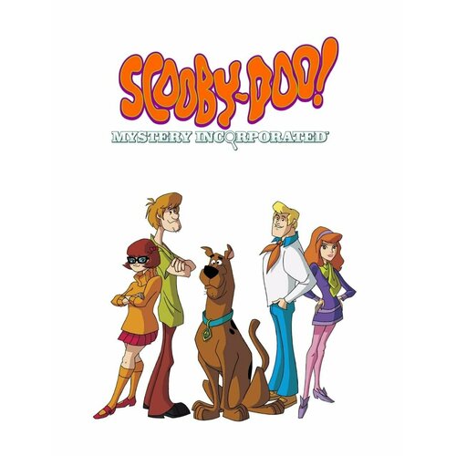 Плакат, постер на бумаге Скуби-Ду (Scooby-Doo). Размер 30 х 42 см