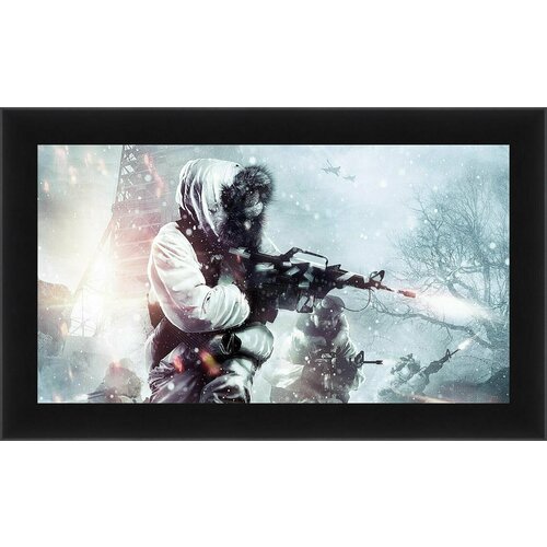 Плакат, постер на бумаге Call Of Duty: Black Ops. Размер 21 х 30 см