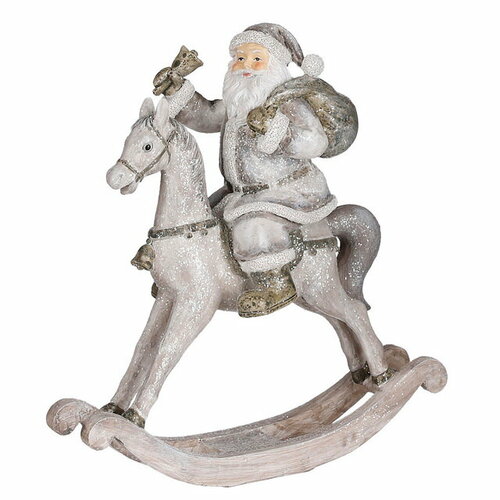 Edelman Новогодняя фигурка Санта Клаус с подарками 21 см 1112871