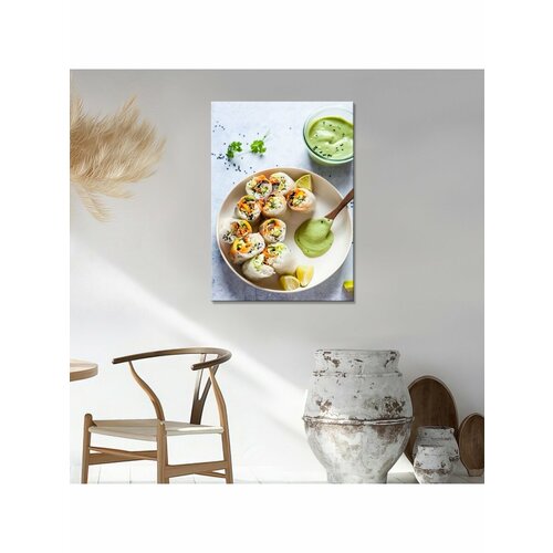 Картина на холсте с подрамником Роллы 5 60х80