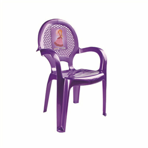 Детский стульчик с рисунком Dunya фиолетовы