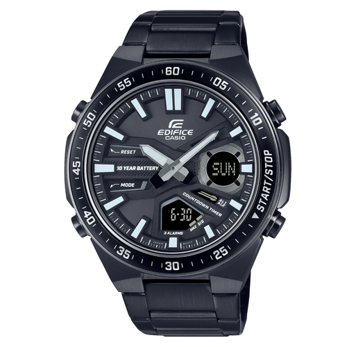 Наручные часы CASIO Edifice, черный, синий