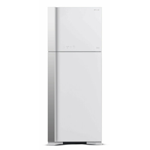 HITACHI R-VG540PUC7 GPW Холодильник 2-хкамерн. белое стекло (двухкамерный)