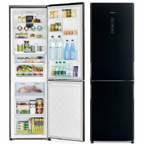 Холодильник с морозильной камерой Hitachi R-BG410PUC6X GBK