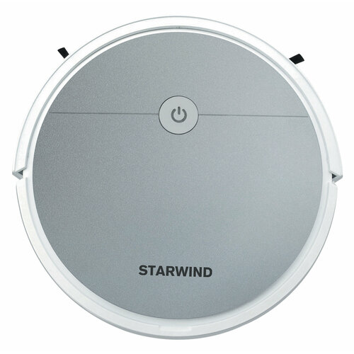 Робот-пылесос Starwind SRV4570 серебристый/белый