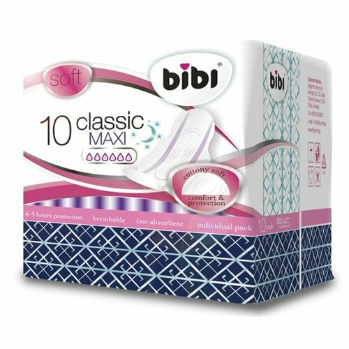 Прокладки «BiBi» Classic Maxi soft, 10 шт. (комплект из 13 шт)
