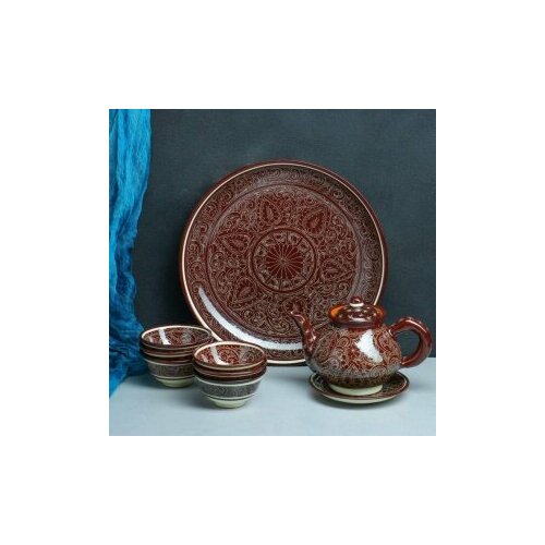 Афганказан Чайный набор коричневый