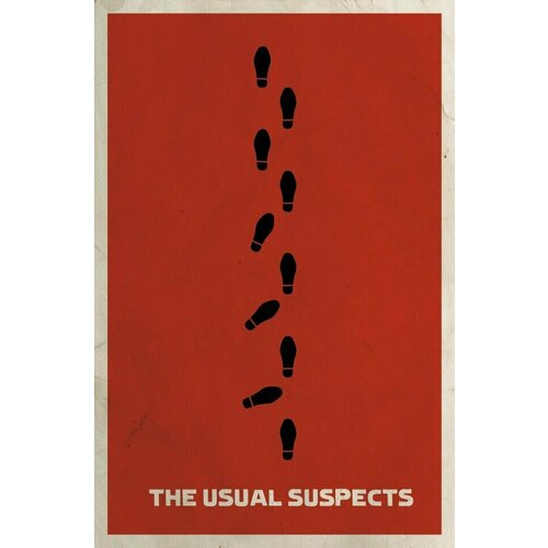 Плакат, постер на бумаге The Usual Suspects/Подозрительные лица. Размер 60 х 84 см