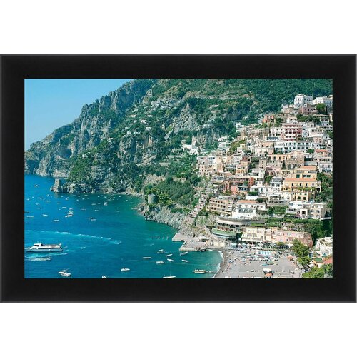 Плакат, постер на бумаге Amalfi Italy. Размер 21х30 см