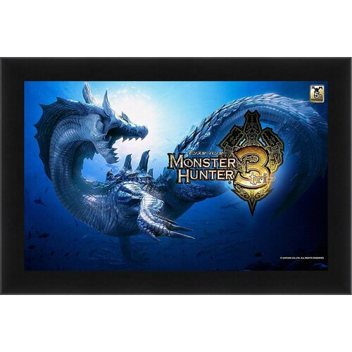 Плакат, постер на бумаге Monster Hunter. Размер 21х30 см