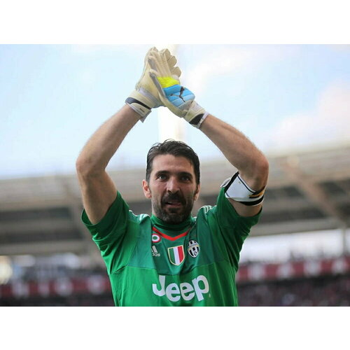 Плакат, постер на бумаге Buffon/Буффон/спорт. Размер 30 х 42 см