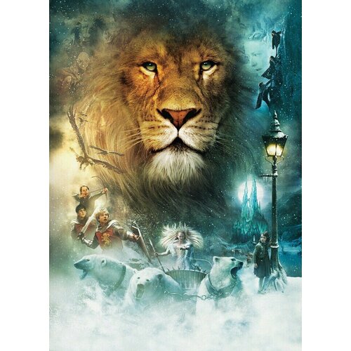 Плакат, постер на бумаге The Chronicles of Narnia/Хроники Нарнии. Размер 21 х 30 см