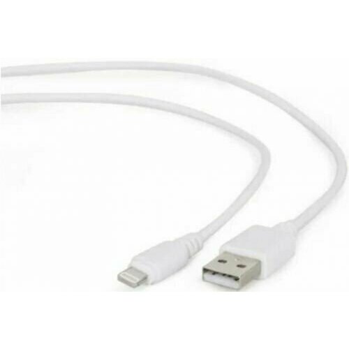 Кабель USB-Lightning Filum FL-C-U2-AM-LM-1M-W 1 м, USB 2.0, 2 А, разъемы: USB A male - Lightning male, белый