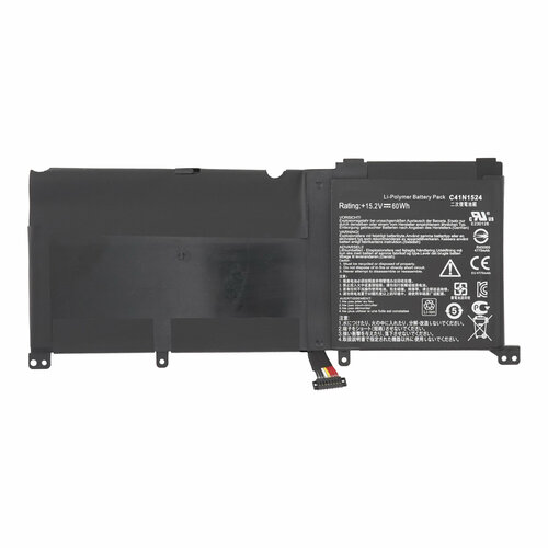 Аккумулятор C41N1524 для ноутбука Asus UX501JW 15.2V 60Wh (3940mAh) черный