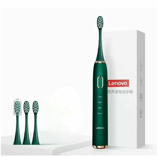 Электрическая зубная щетка Lenovo B002DC зеленая