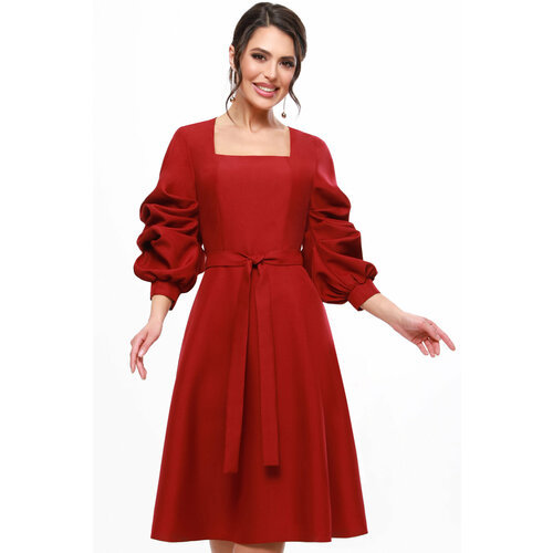Платье DStrend, размер 52, бордовый