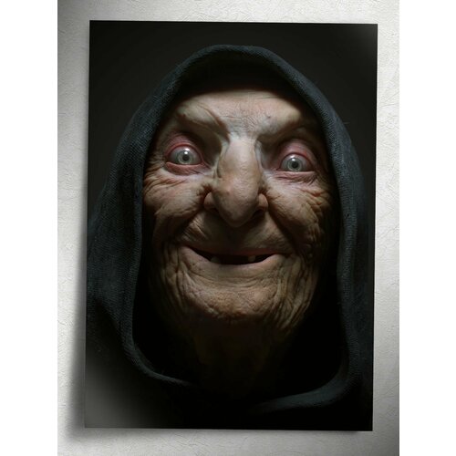 Постер Хэлоуин: Бабка Halloween, на А5