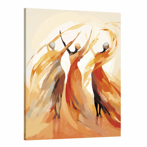 Интерьерная картина 50х70 "Танцы ветвей"