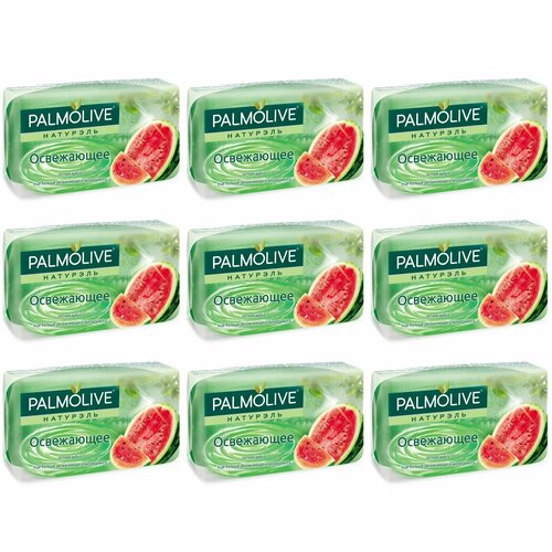 Palmolive Мыло туалетное, с глицерином, Арбуз, 90 г, 9 шт