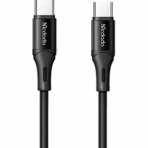 Кабель Mcdodo USB-C to USB-C 65W Color Series (1,2 метра) чёрный (CA-2212)