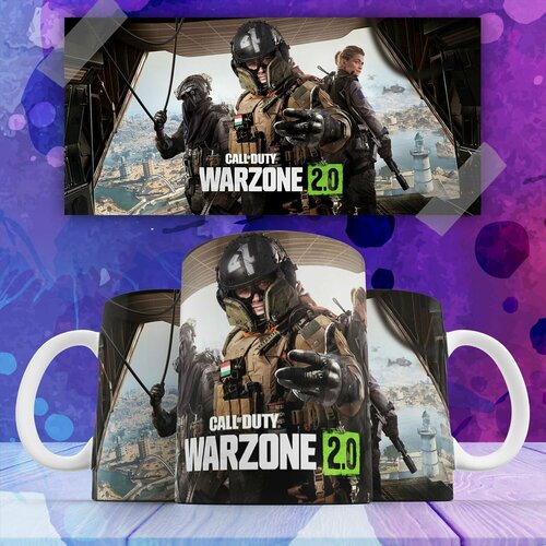 Кружка компьютерная игра Call of Duty Warzone 330 мл