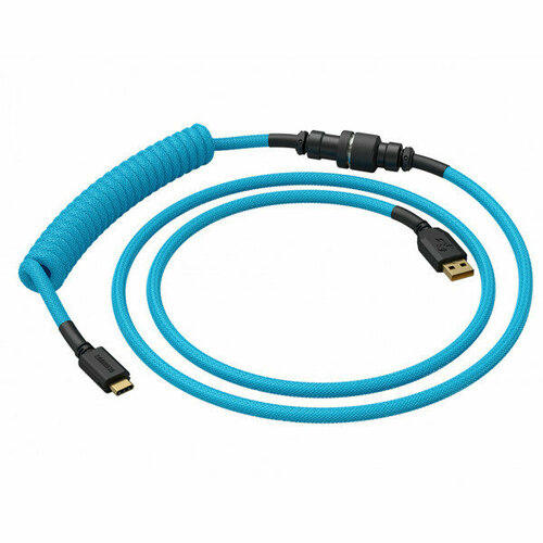 Кабель для клавиатуры Glorious Coiled Cable Electric Blue