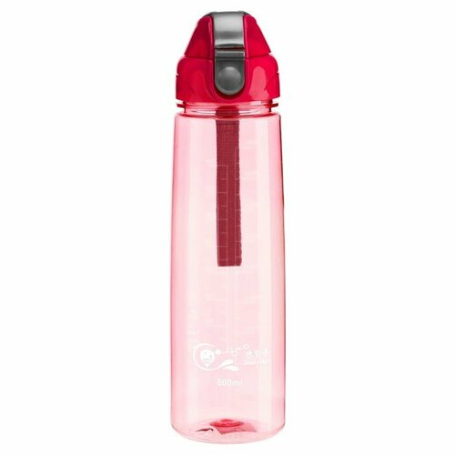 MARU Бутылка для воды, 800 мл, "Айви", розовая