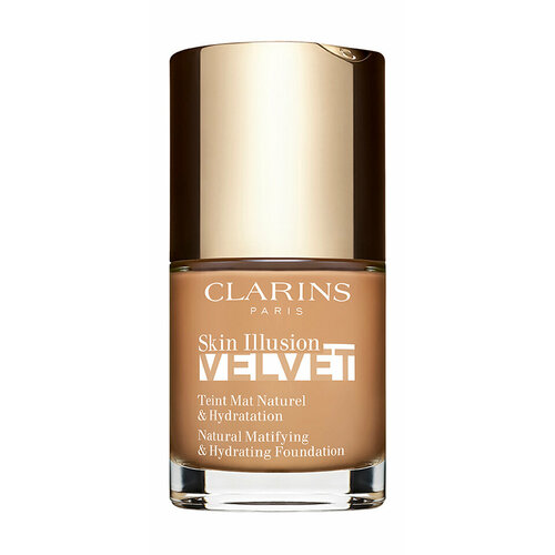 CLARINS Skin Illusion Velvet Тональный крем с матовым покрытием увлажняющий, 30 мл, 111N auburn