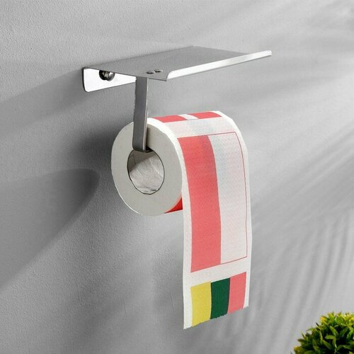 Сувенирная туалетная бумага Флаг Польша, Латвия Литва, 9,5х0х9,5 см 1 шт