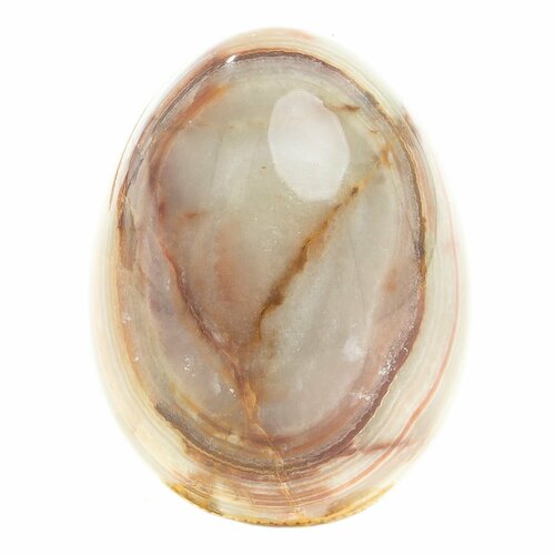 Яйцо из камня оникс 5х7 см (2х3) 123927