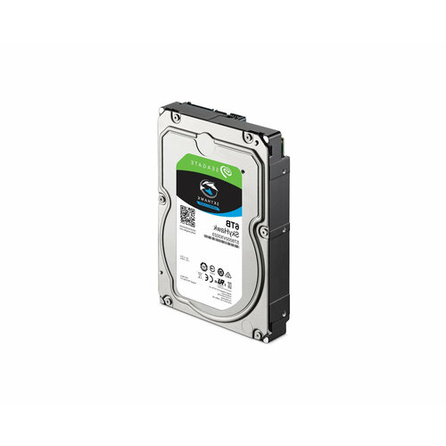 Жесткий диск для систем видеонаблюдения Seagate 3.5 SkyHawk - SATA (F1355EU) 6 тб, интерфейс SATA 6 Гбит/с. Для видеорегистраторов.