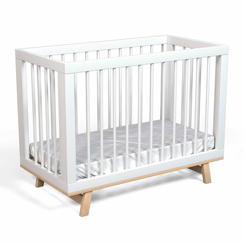 Кровать Lilla Aria 120*60 белый/дерево 2494354