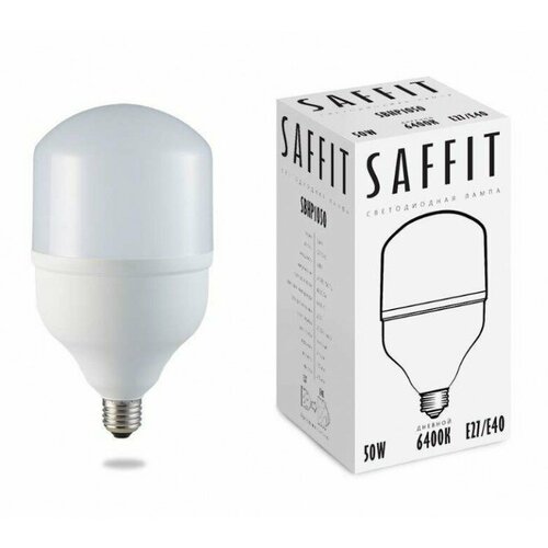 Светодиодный LED лампа Saffit LED 50вт Е27/Е40 дневной 55095