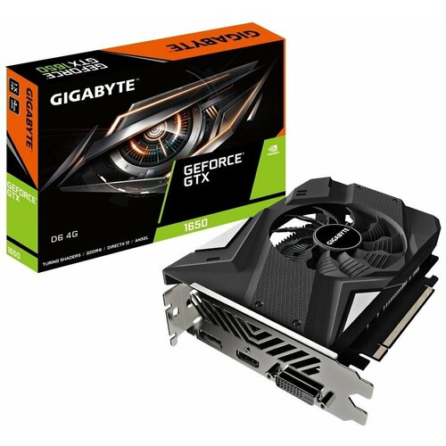 Видеокарта GIGABYTE GeForce GTX 1650 4GB OC (GV-N1656OC-4GD 4.0), Retail