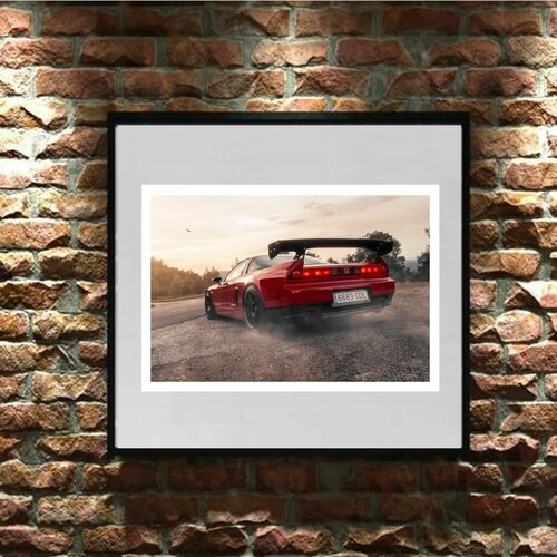 Постер "Honda nsx rear kt" из коллекции "Автомобили3