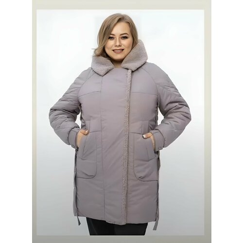 Куртка  NELIY VINCERE, размер 62, розовый