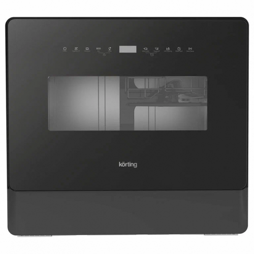 Компактная посудомоечная машина Korting KDF 26630 GN, черный