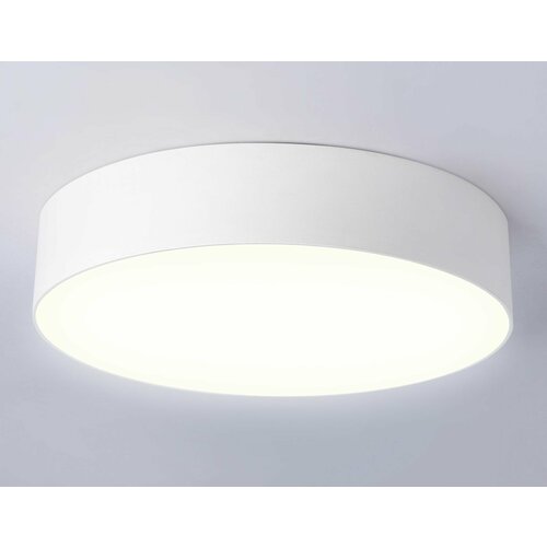 Потолочный светодиодный светильник LED 35W 3000K D300*58 (Без ПДУ), белый
