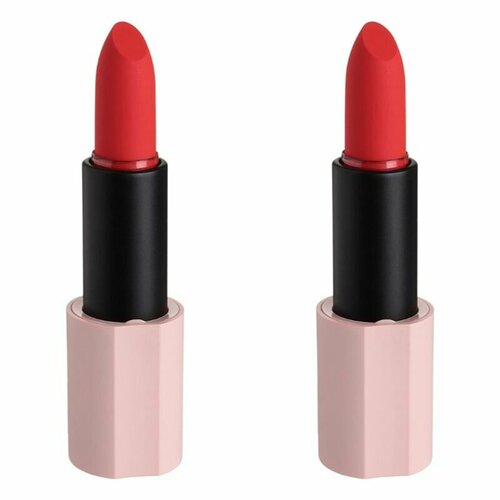 THE SAEM Помада Kissholic Lipstick Matte OR04 Grapefruit Blended, 2 шт