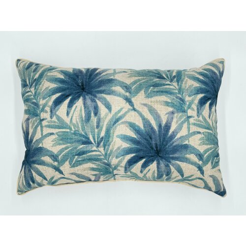 Декоративная подушка "Голубые цветы"