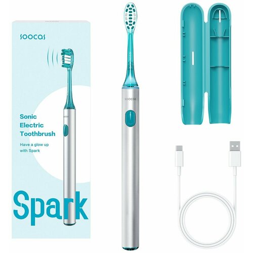 Электрическая зубная щетка Xiaomi Soocas Spark, 2 насадки