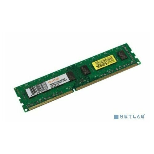 Qumo Модуль памяти QUMO DDR3 DIMM 4GB (PC3-10600) 1333MHz QUM3U-4G1333C9 Разноцветный
