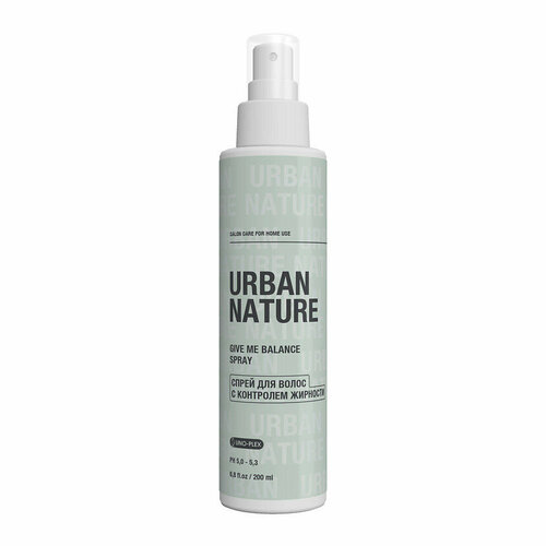 Urban Nature GIVE ME BALANCE SPRAY Спрей для волос с контролем жирности, 200 мл