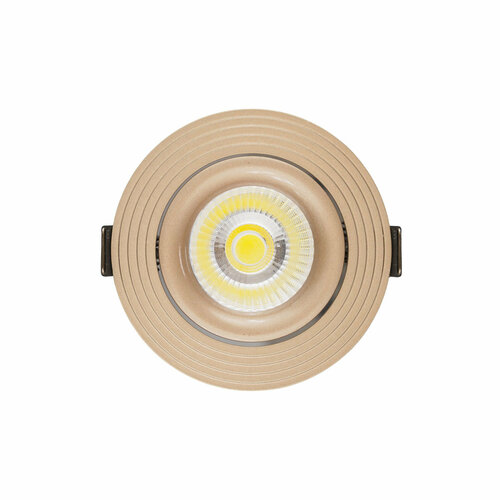 Встраиваемый светильник Lumina Deco LDC 6251 CHM, LED, 5Вт, кол-во ламп:1шт, Бежевый