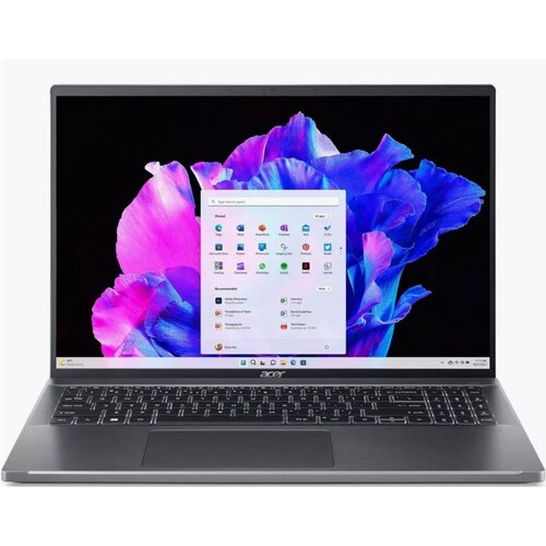 Ноутбук Acer Swift Go SFG16-71 16" 3,2K OLED 120Hz Intel i5-1335U/16 Gb/SSD 512Gb/Gray(NX. KFSER.006)