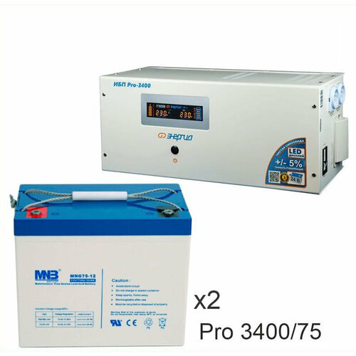 Энергия PRO-3400 + Аккумуляторная батарея MNB MNG75-12